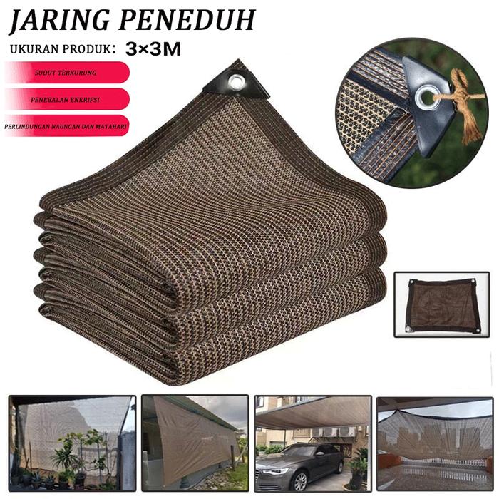 Promo 【Gratis Ongkir】95% Paranet Jaring Kerai Tahan UV Jaring Pelindung ...