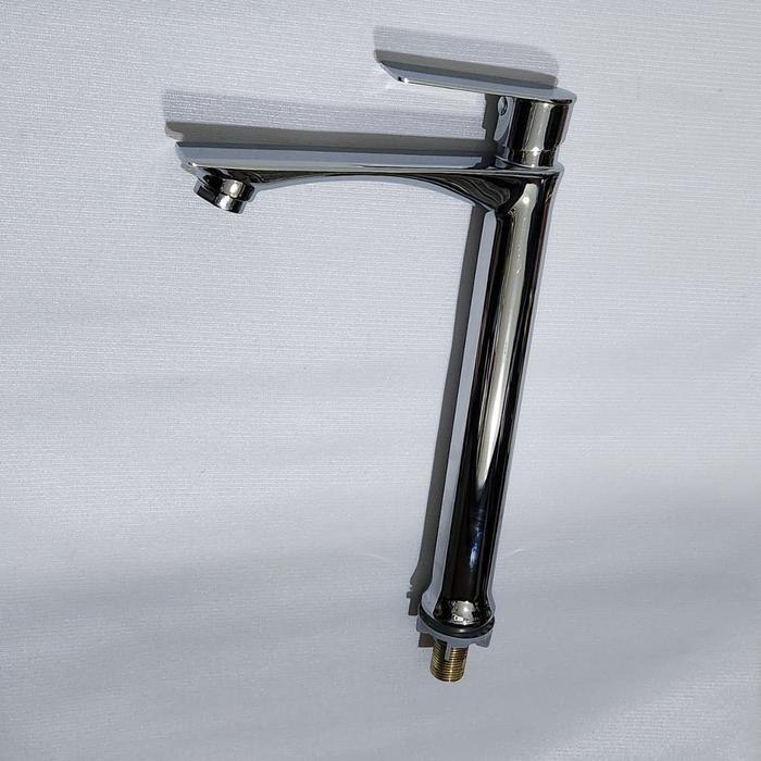 Jual Kran Wastafel Dingin angkat stainless 304 tebal 53C 56C Chrome ...