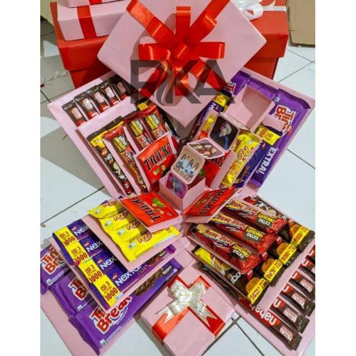 Jual exploison box kotak kejutan surprise box kado unik bertingkat ...