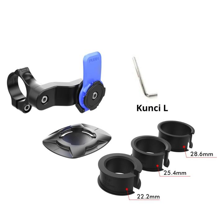 Promo Plug and Play Motorcycle Mount Adaptor Head Arm Base Universal ...