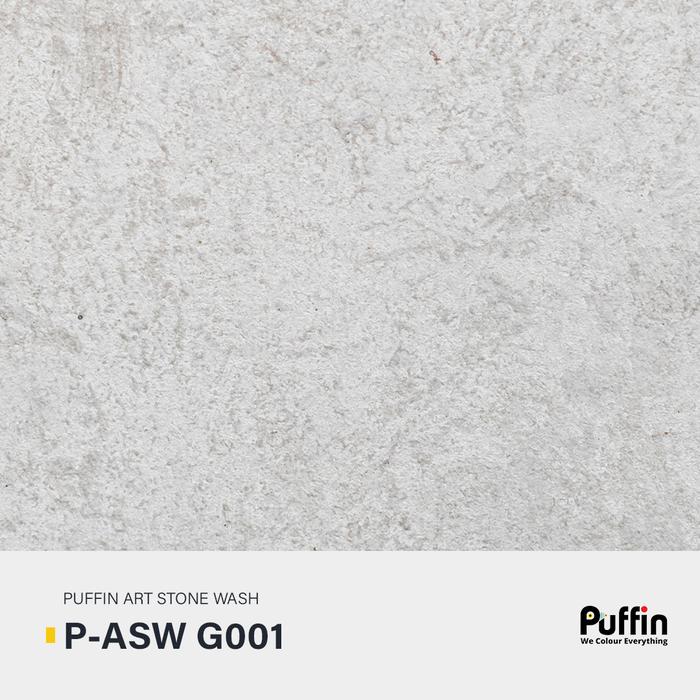 Jual Cat Tembok Texture Puffin Art Stone Wash - P-ASW G001, 1L/Set ...