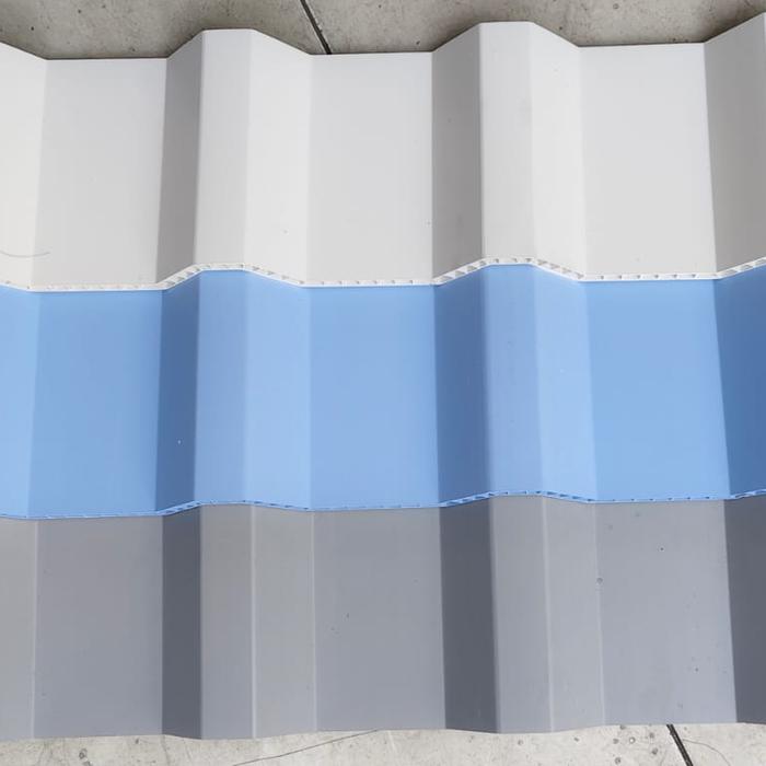Jual Atap UPVC Alderon R830 Panjang 8 Meter Double Layer 10mm - Putih ...