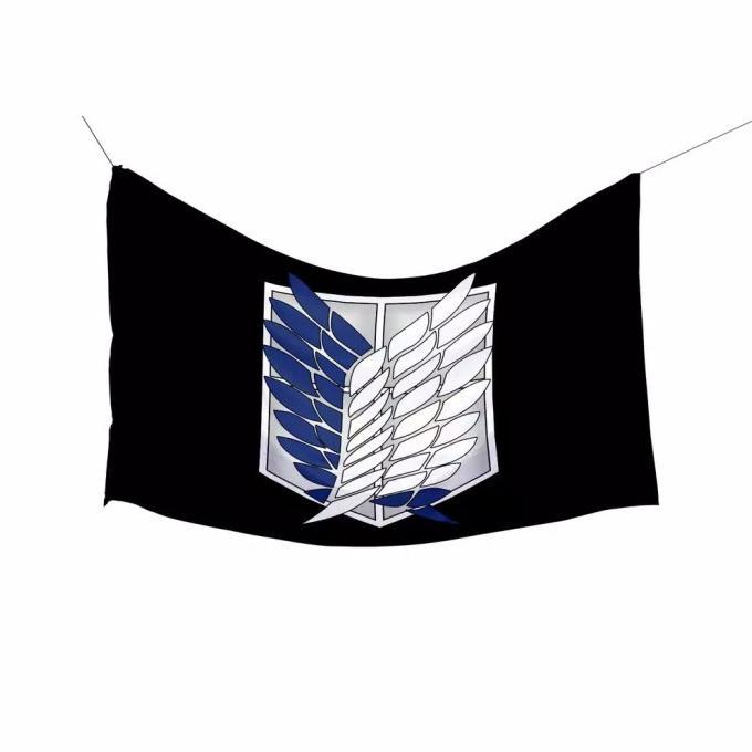 Jual Terbaru Bendera Attack On Titan Shingeki No Kyojin Tapestry Aot ...