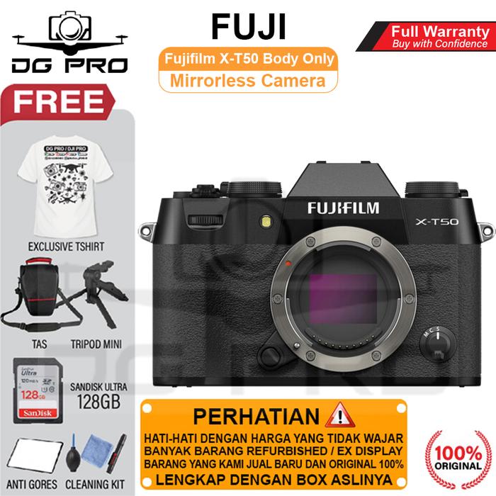 Jual Fujifilm X-T50 kit 15-45mm Mirrorless Camera Fuji XT50 XT 50 kit ...