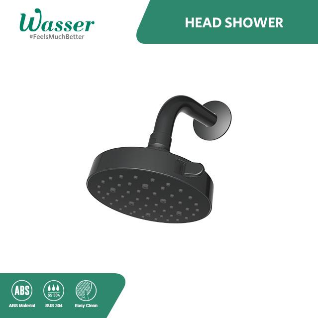 Promo Wasser Head Shower Set SHV-878 - mate black - Jakarta Barat ...