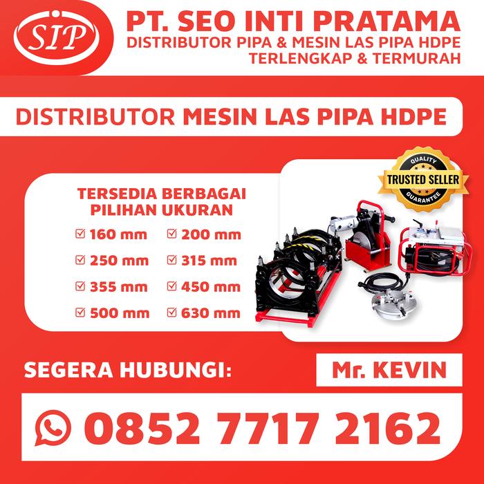 Jual Mesin Las Pipa HDPE Hydraulic 200 - Mesin Las Pipa HDPE SHD 200 - Jakarta Timur - LAPAK ...