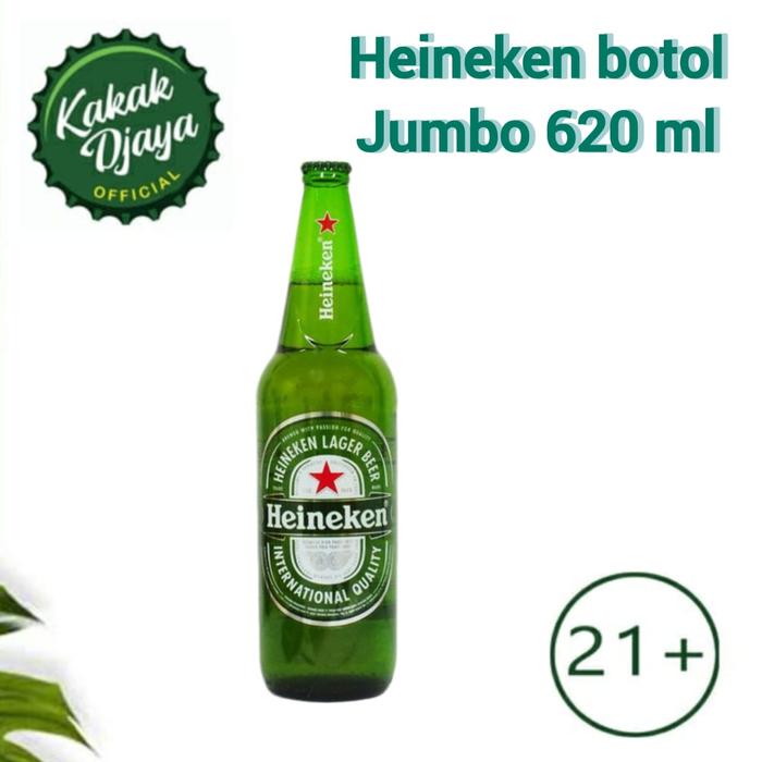 Jual Heineken Bir Botol Besar 620ml Beer Jumbo Heineken 620ml - Jakarta ...