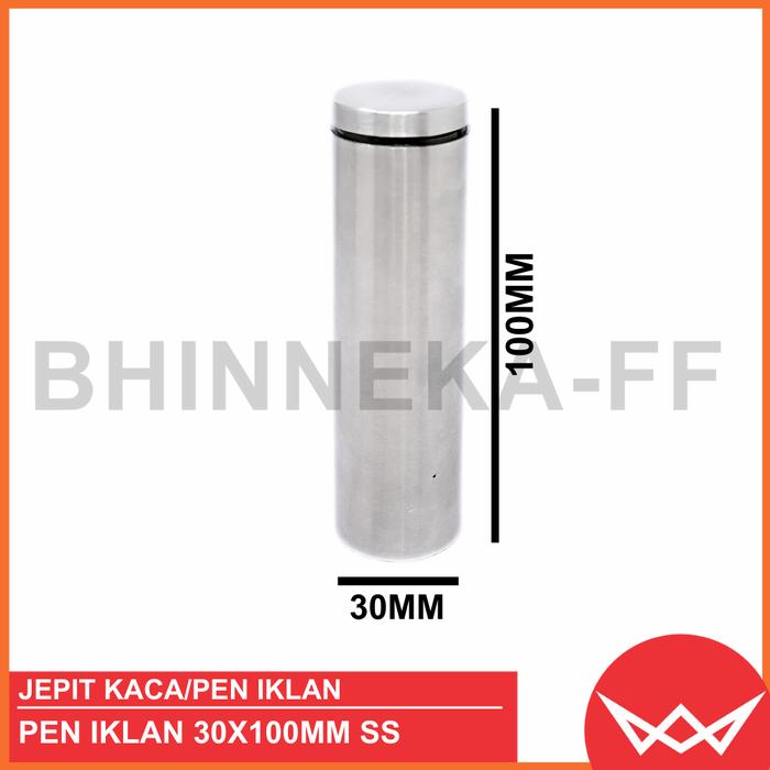 Jual Pen iklan / Baut Acrylic Kaca / Pen Iklan Penjepit Papan Sign ...