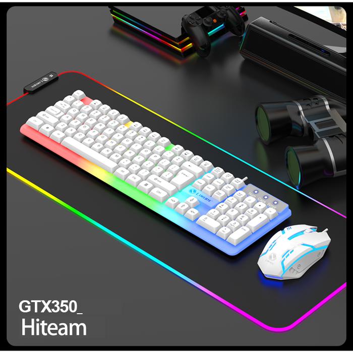 Promo Kombo Keyboard Mouse Gaming MENGMA dengan Lampu RGB untuk PC ...