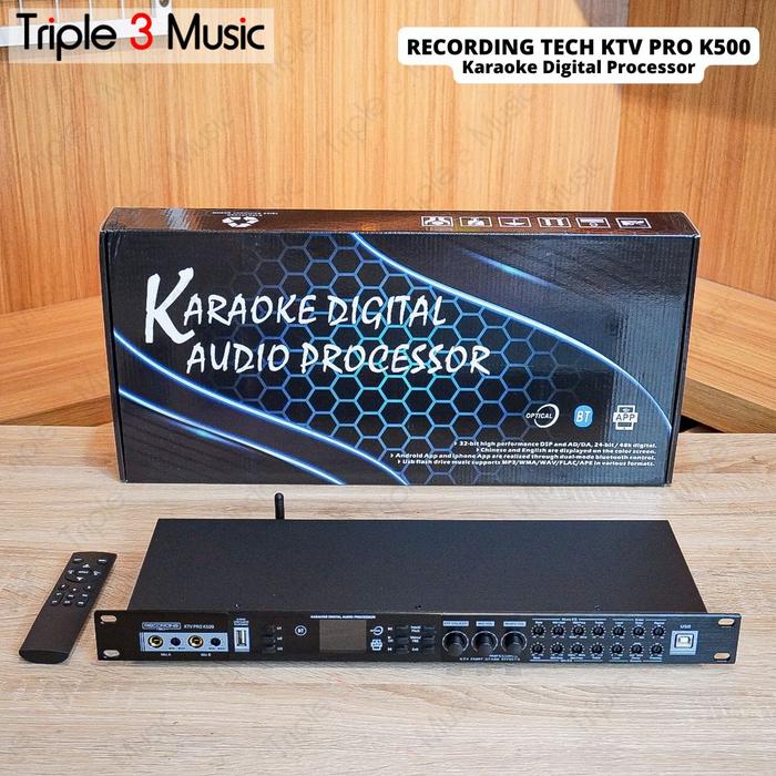 Jual Recording Tech KTV-PRO K500 Karaoke Effect Processor 4 Input 6 ...