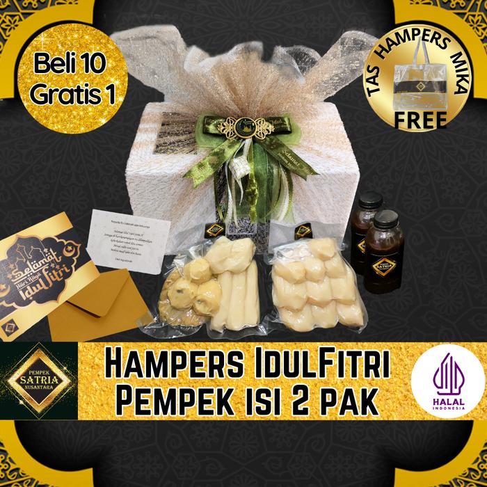 Jual Hampers hadiah gift kado styrofoam pempek mpek empek Satria beku ...