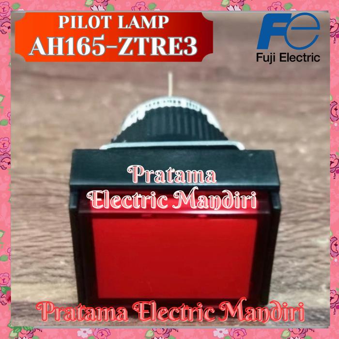 Jual FUJI ELECTRIC PILOT LAMP LAMPU INDIKATOR PERSEGI 16MM AH165-ZTGE3 ...