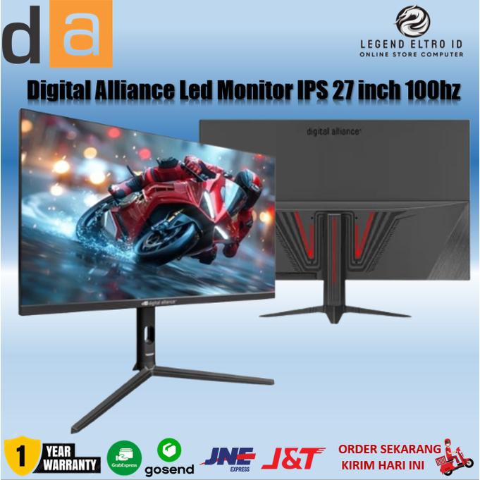 Jual Digital Alliance Led Monitor Ips 27 Inch 100hz - Kota Tangerang ...