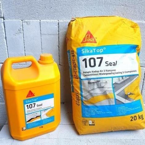 Jual SIKA TOP 107 20 KG + 5KG SIKA TOP 107 SEAL WATERPROOFING SIKA TOP ...