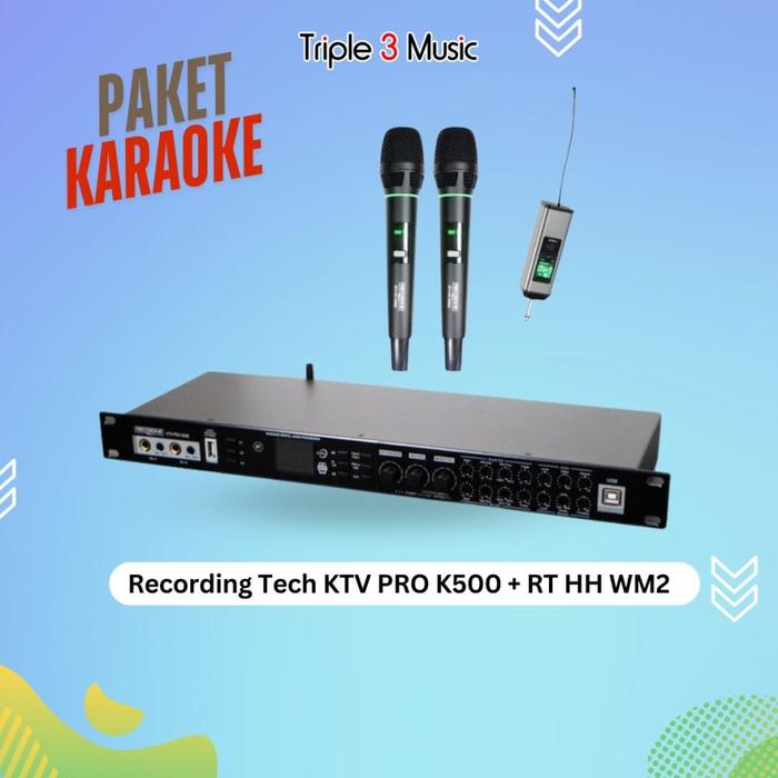 Jual Recording Tech KTV-PRO K500 Karaoke Effect Processor 4 Input 6 ...