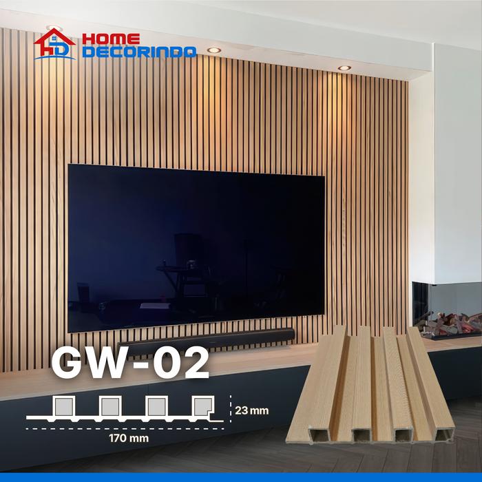 Promo Wallpanel Kisi kisi / Wall panel WPC Motif kayu / Wood Panel 3D ...