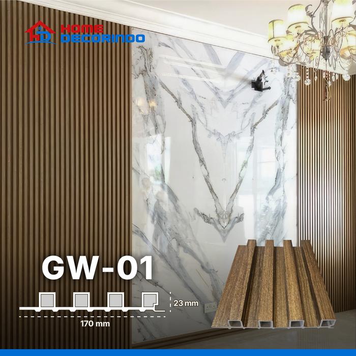 Promo Wallpanel Kisi kisi / Wall panel WPC Motif kayu / Wood Panel 3D ...