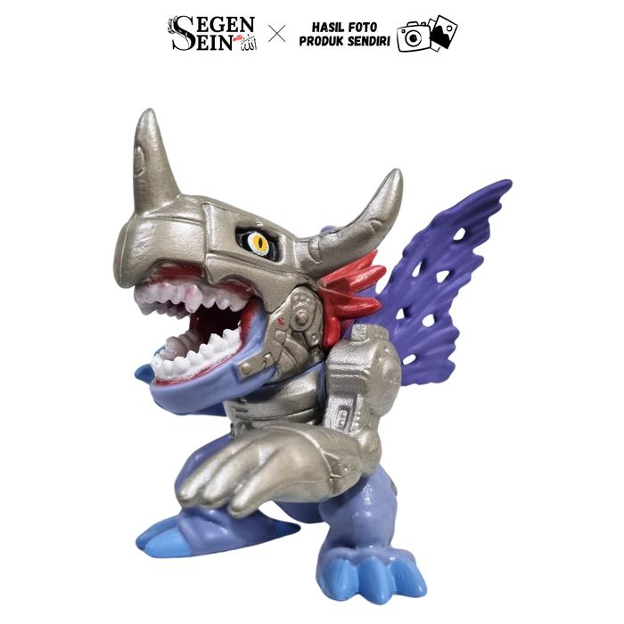 Jual Action Figure Digimon Chibi Digimon Set Agumon Greymon Metal ...