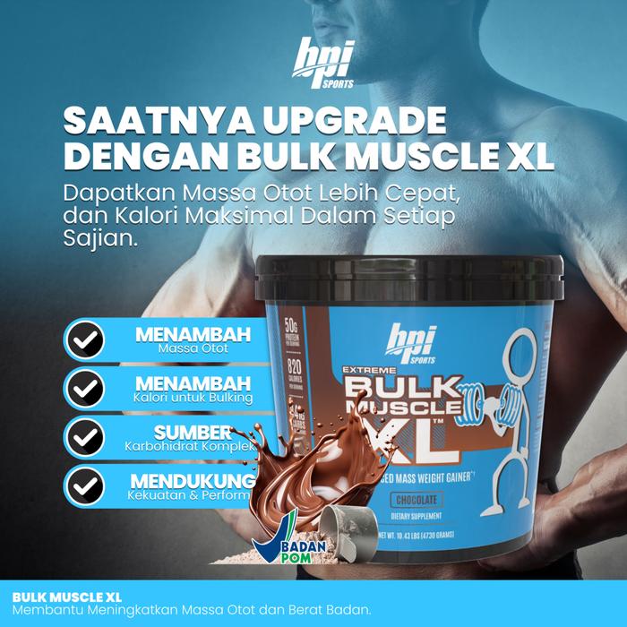 Promo BPI Bulk XL Weight Gainer BPI Bulk Muscle XL 15 lbs BPI Sports ...