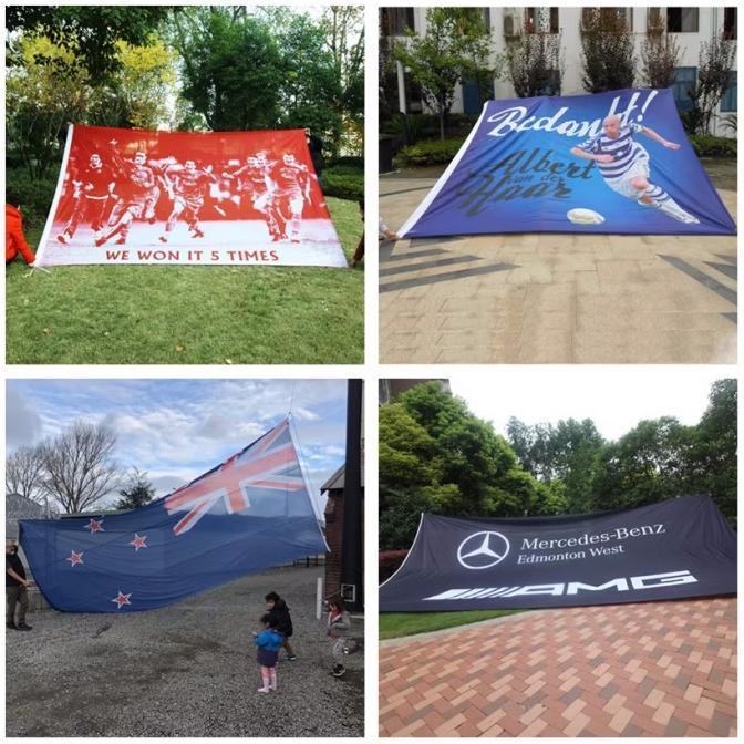 Jual Bendera Custom Raksasa Jumbo - Ukuran Besar - Bendera Suporter ...