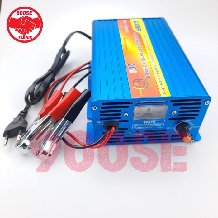 Jual Smart Fast Charger Accu Cas Aki Otomatis 12v 10A 20A 30A 10 20 30 ...