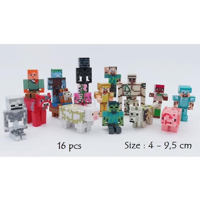 Jual Minecraft Figure Figurine Mainan Anak - A - Jakarta Barat - Wil ...