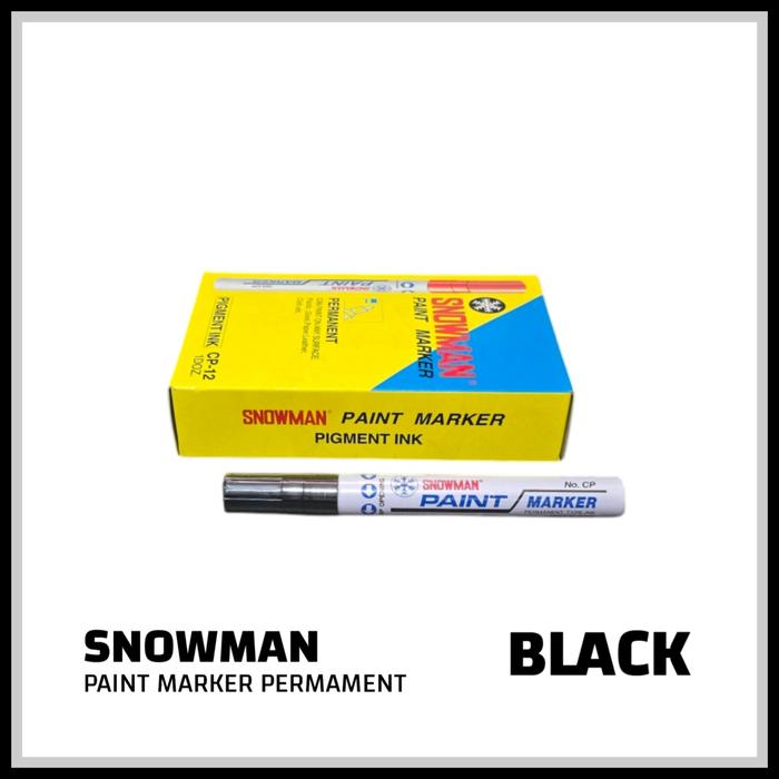 Jual SPIDOL PERMANENT PAINT MARKER, warna kuning - Isi 12 Yellow ...