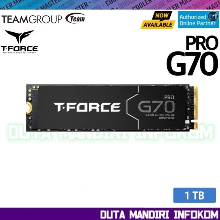 Promo Team T-Force G70 PRO SSD 1TB 2TB 4TB - M.2 2280 NVMe PCIe Gen4.0 ...