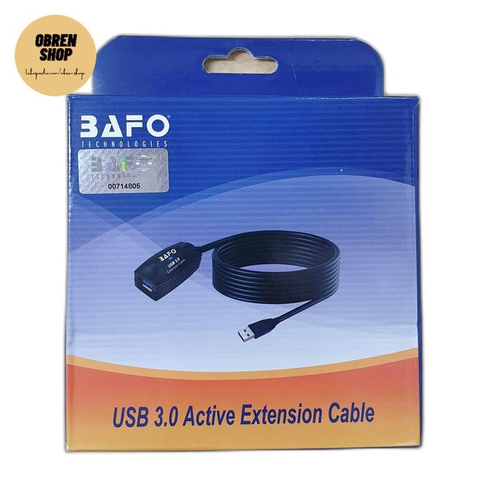 Jual BAFO BF-3031 USB 3.0 ACTIVE EXTENSION CABLE 5 METER / KABEL ...