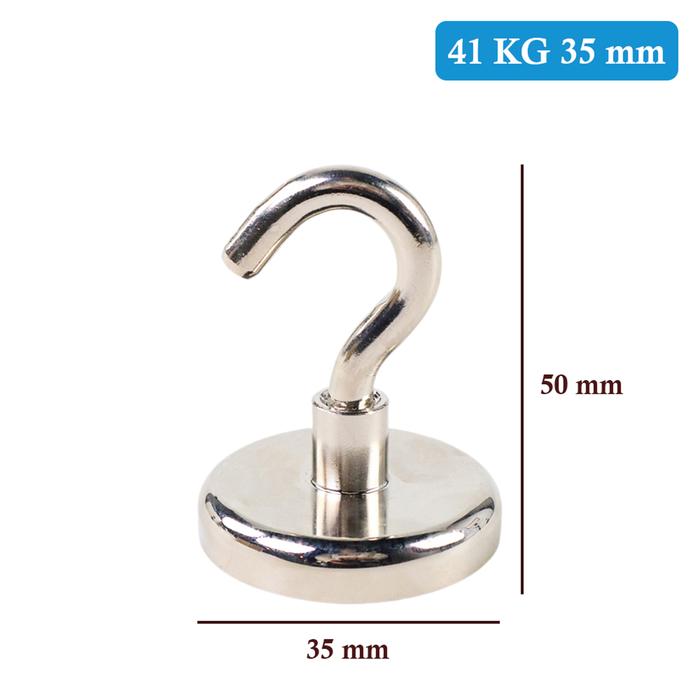 Jual Magnet Neodymium Besar Gantungan Kait Super Strong Kuat Model ...
