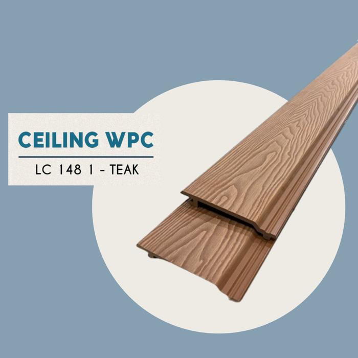 Jual Laiv ceiling wpc plafon wood panel outdoor anti rayap panjang 2,9 ...