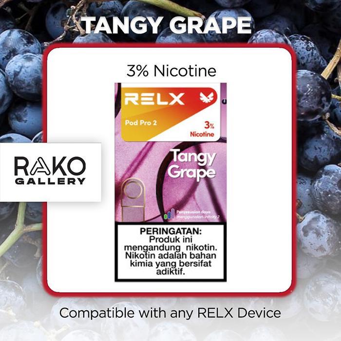Jual Relx Pods Essential Infinity Artisan All Flavors - Tangy Grape ...