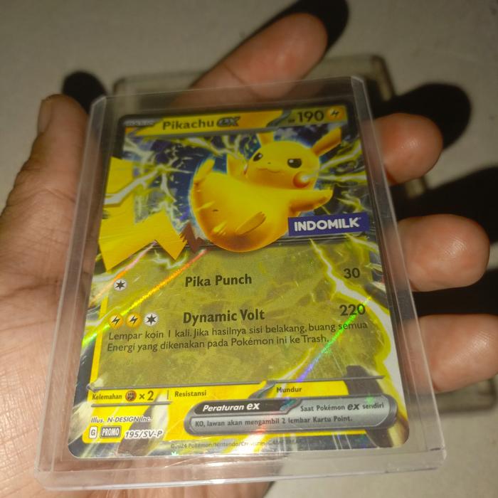 Jual Pikachu EX Promo Indomilk Kartu Pokemon Indonesia - Kab. Bekasi - DnR Shop Collection ...