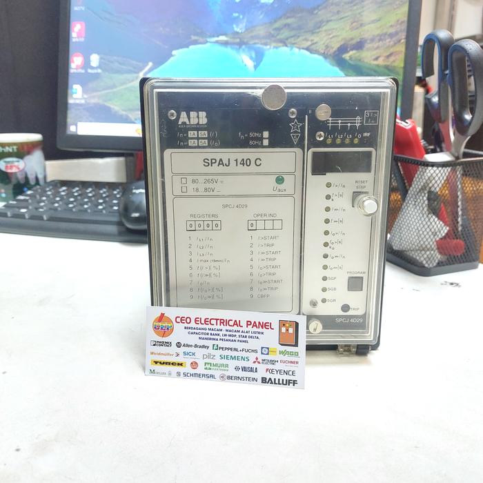 Jual ABB SPAJ 140 C RELAY SPAJ140C-SPCJ4D29 PROTECTION RELA/220V ...