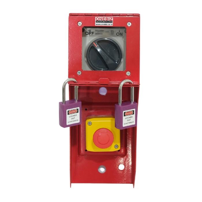 Promo Loto Box/Safety Heavy Duty with Switch Button+Emergency Button ...