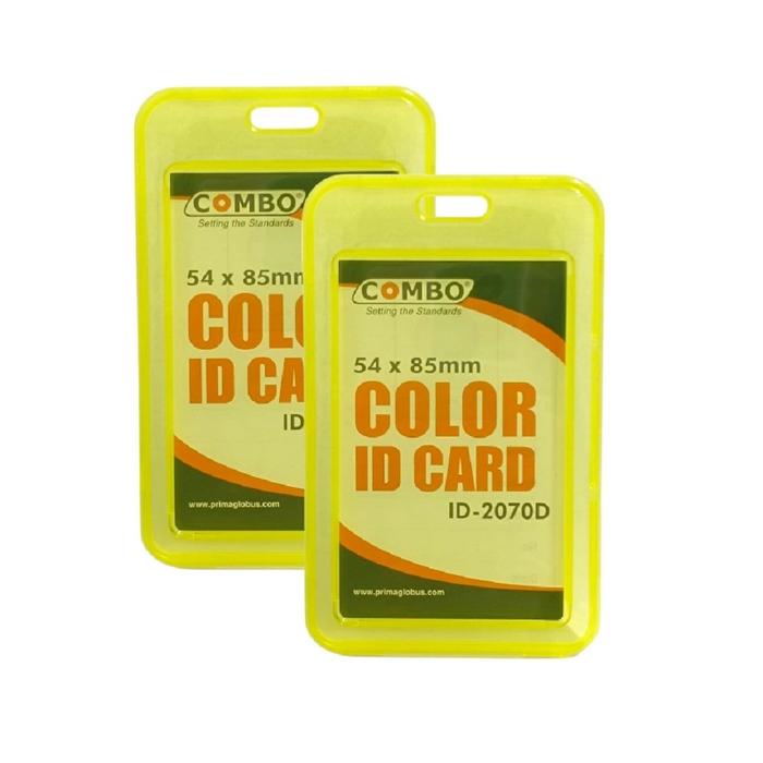 Jual (100 PCS) Tempat Kartu Transparant 2 Sisi / ID Card Case 2 sisi ...