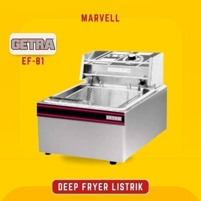Jual DEEP FRYER LISTRIK GETRA EF-81 ALAT PENGGORENAN AYAM 1 TANK 5 ...