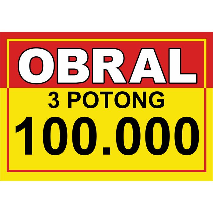 Jual Kertas Tulisan Harga Bandrol / Name Tag Harga Jualan / Kertas ...