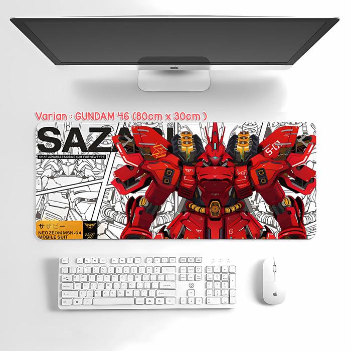 Jual PREMIUM MOUSE PAD PANJANG ROBOT GUNDAM SERIES MOUSEPAD GAMING ...