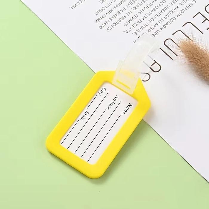 Jual Name Tag Koper / Tag Luggage / Luggage Tag Plastik / Tag Gantungan ...