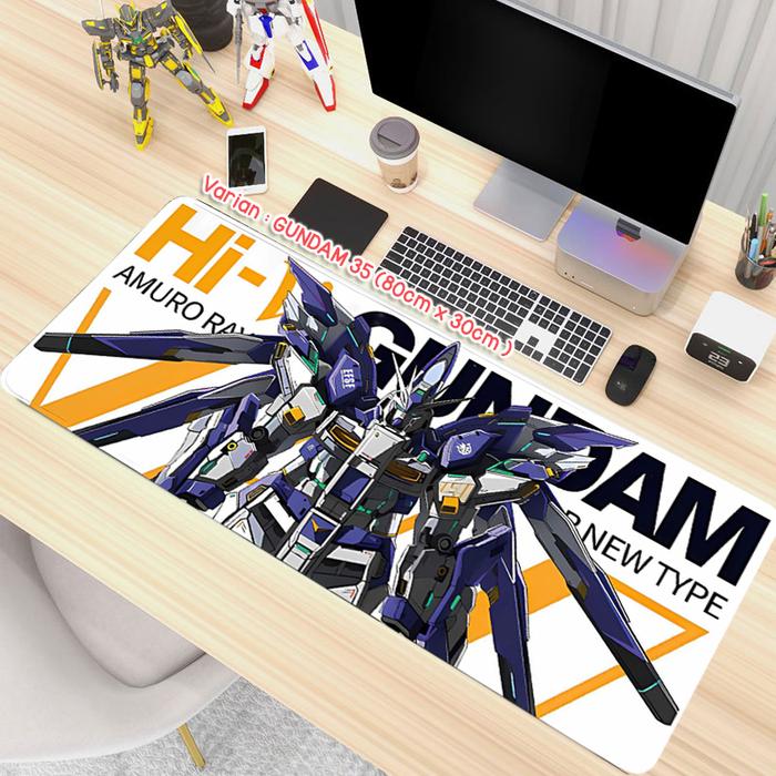 Promo PREMIUM MOUSE PAD PANJANG ROBOT GUNDAM SERIES MOUSEPAD GAMING ...