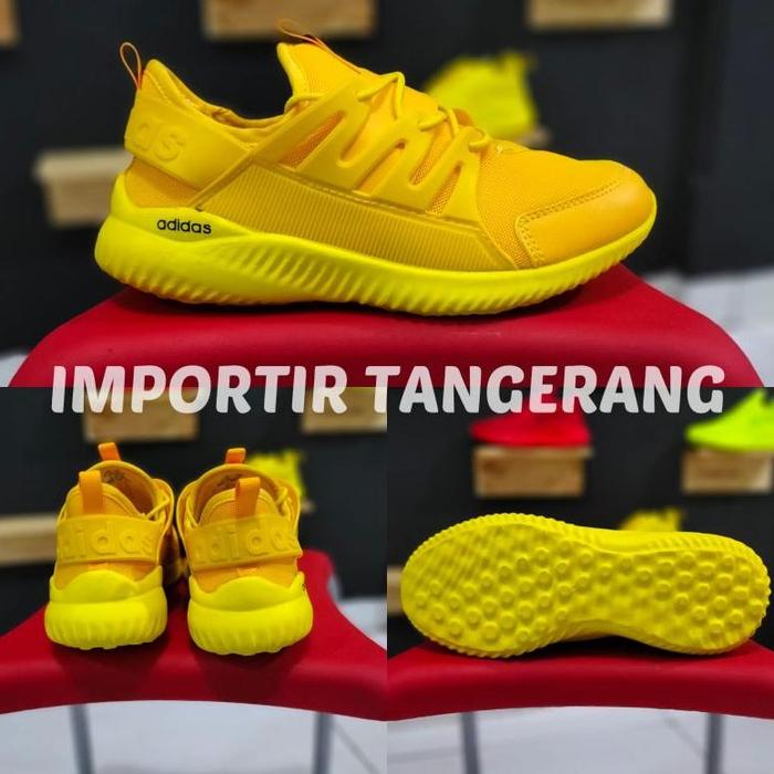 Jual Sepatu Wanita Kuning Adidas Sepatu Alpha Bounce Full Yelow Wanita ...