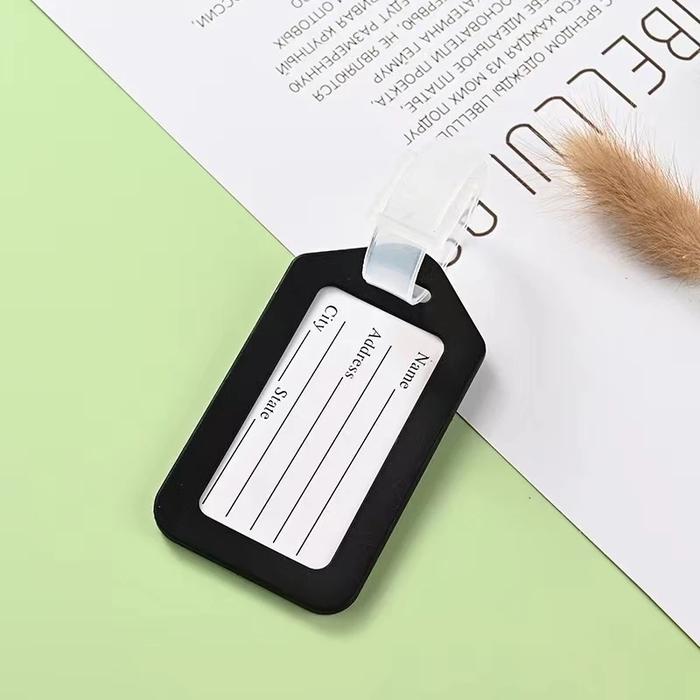 Jual Name Tag Koper / Tag Luggage / Luggage Tag Plastik / Tag Gantungan ...