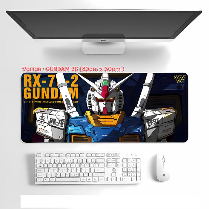 Promo PREMIUM MOUSE PAD PANJANG ROBOT GUNDAM SERIES MOUSEPAD GAMING ...