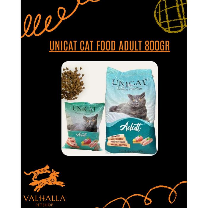Jual Unicat Cat Food Adult 800gr - Kota Makassar - Valhalla Petshop ...