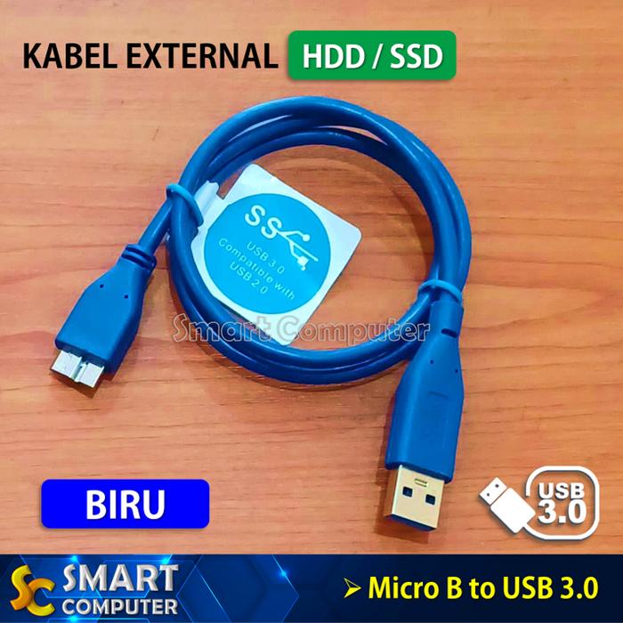 Jual Kabel External Hardisk HDD / SSD USB 3.0 - Micro B Eksternal ...