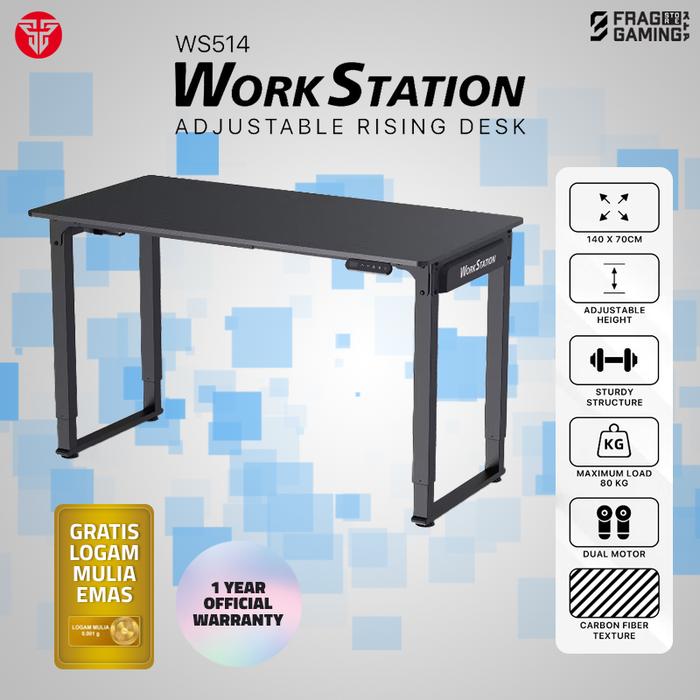 Jual Fantech WS514 / WS 514 Meja Komputer Elektrik Adjustable Standing ...