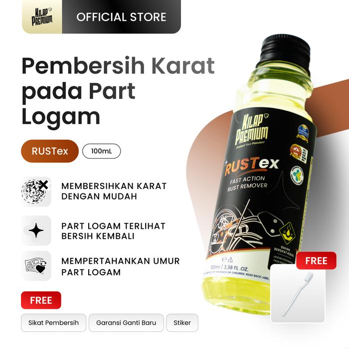 Jual Rustex | Kilap Premium - Rust Remover, Pembersih Karat Motor ...