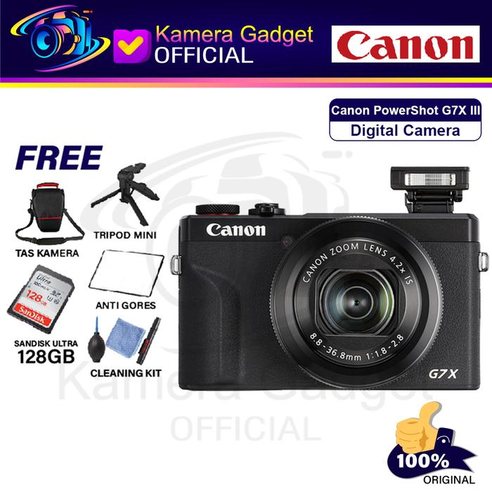 Promo Canon PowerShot G7X Mark III / Canon G7X Mark 3 - G7 X III ...