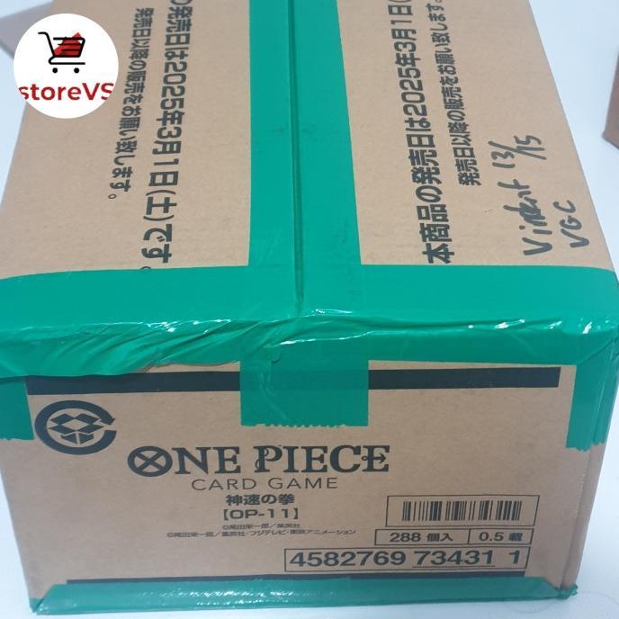 Jual Sealed Booster Box OP11 A Fist of Divine Speed - One Piece Card ...